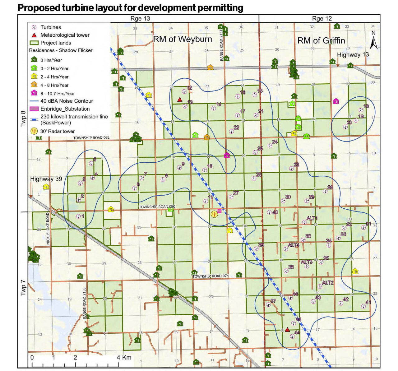 RM of Weyburn public hearing into Seven Stars wind project hears 6 ...